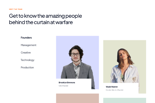 Team Component - Webflow